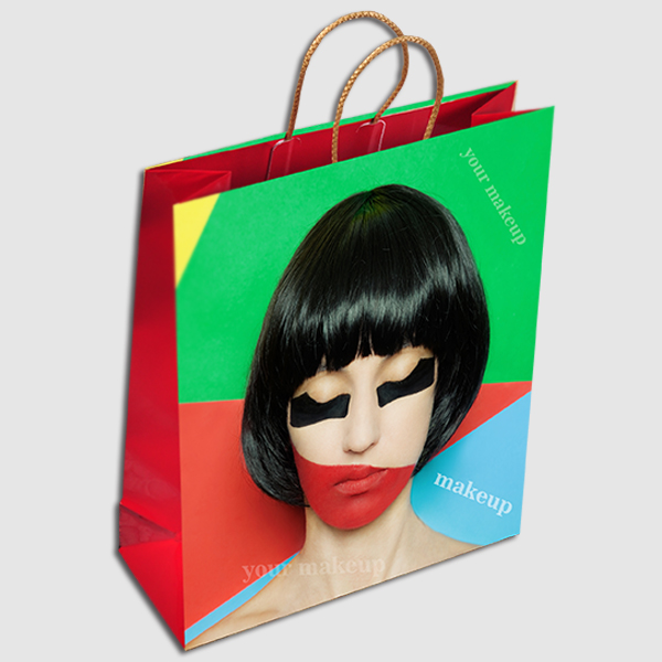 J-Cut Handle Paper Bags » Extrapack AD